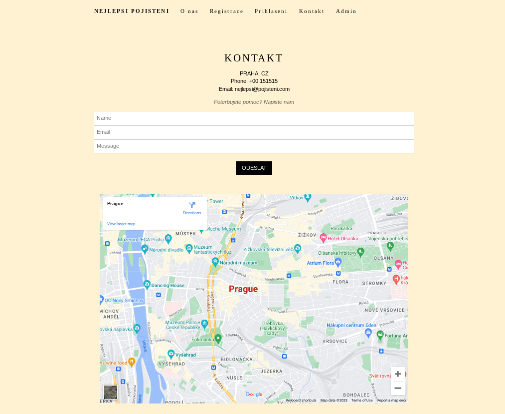 Webb Apps - Pojisteni App